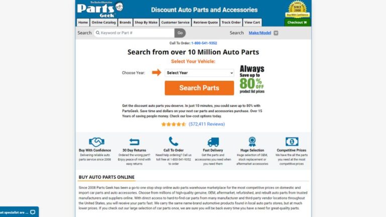 Top 10 Websites to Buy Auto Parts in the USA (2024) | MyMallBox