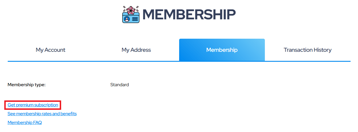 How do I sign up for Premium membership? | MyMallBox